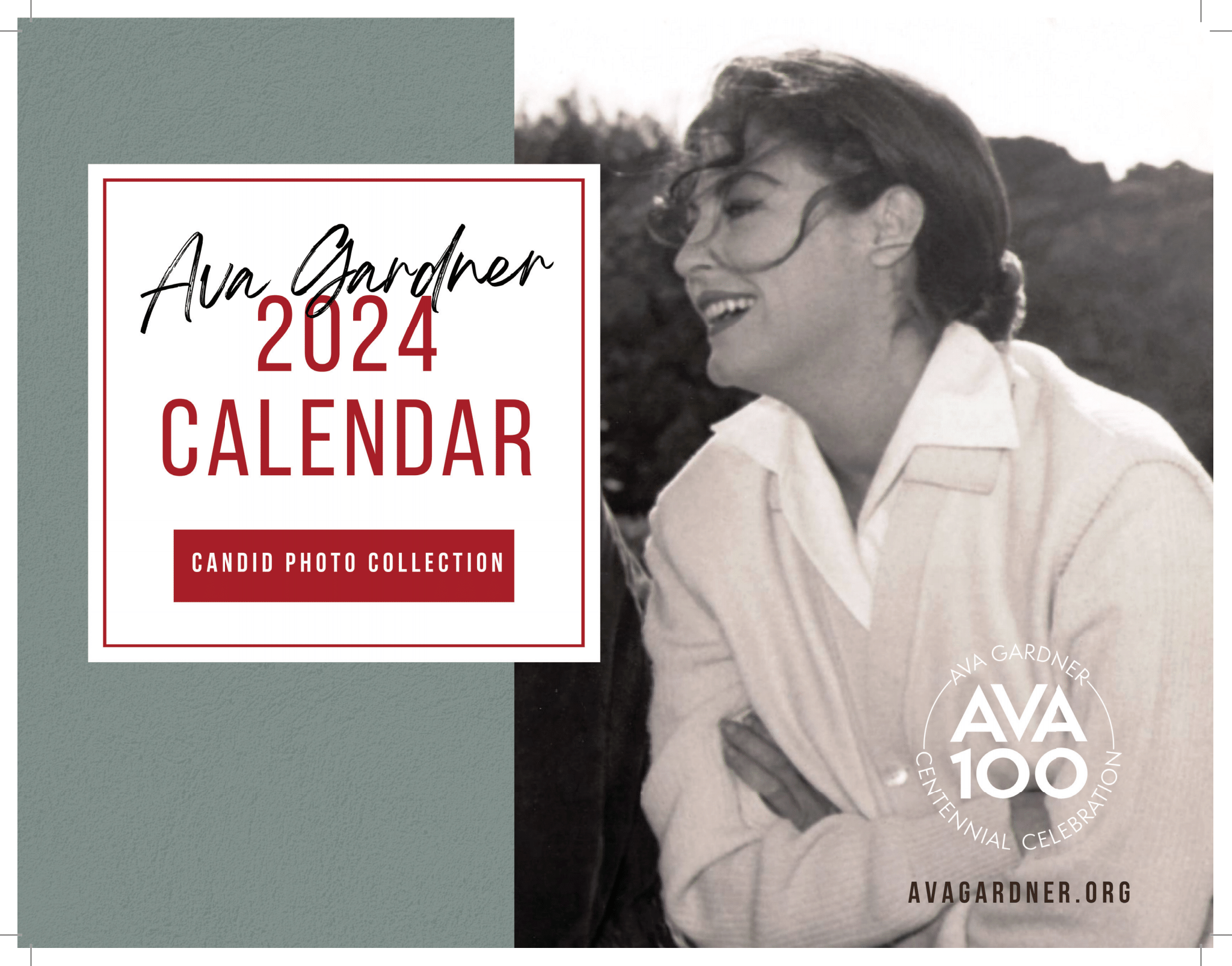 Calendar - 2024 "The candid photo collection" – Ava Gardner Museum